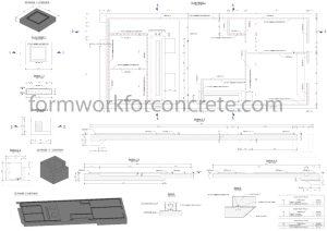 Designing Formwork for Concrete with Wood Lumber and Panels